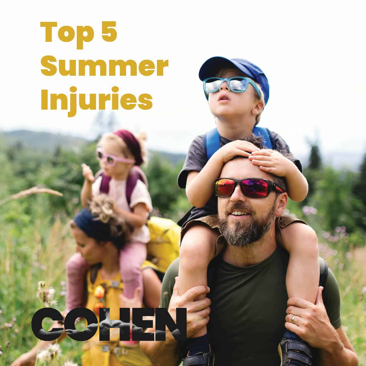 5 Common Orthopedic Injuries in the Summer - Orthopedic injury