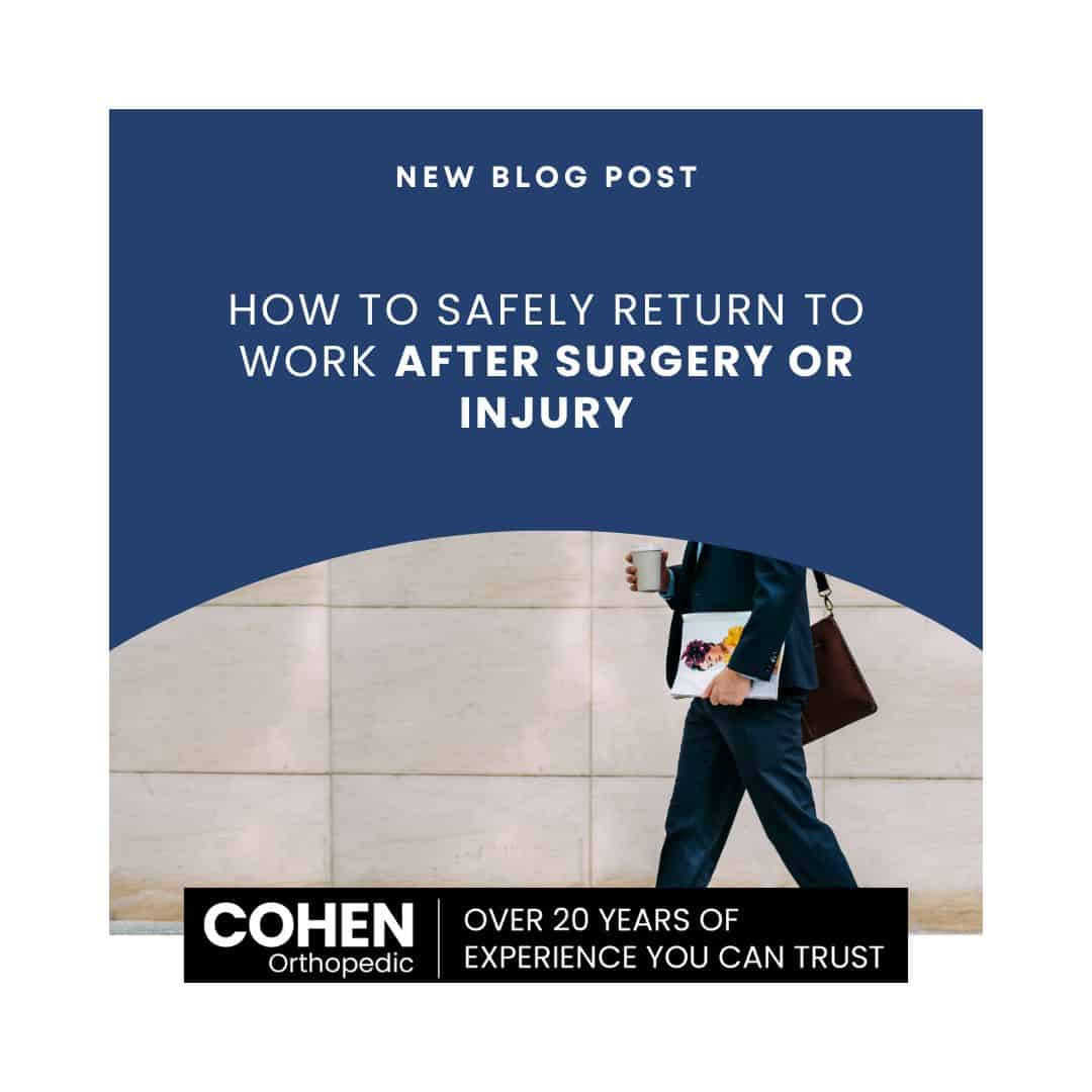 How to Safely Return to Physical Activity After Surgery or Injury ...