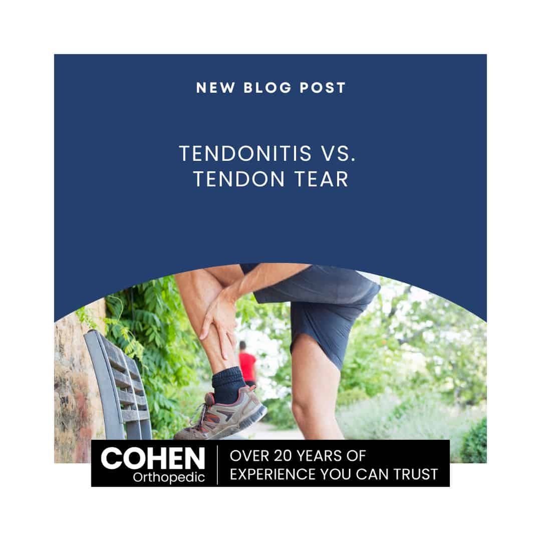 Tendonitis Vs. Tendon Tear - Uncategorized
